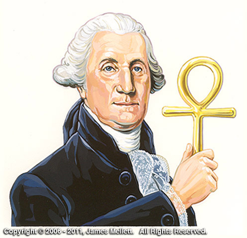 George Washinton by James Mellett Illustration